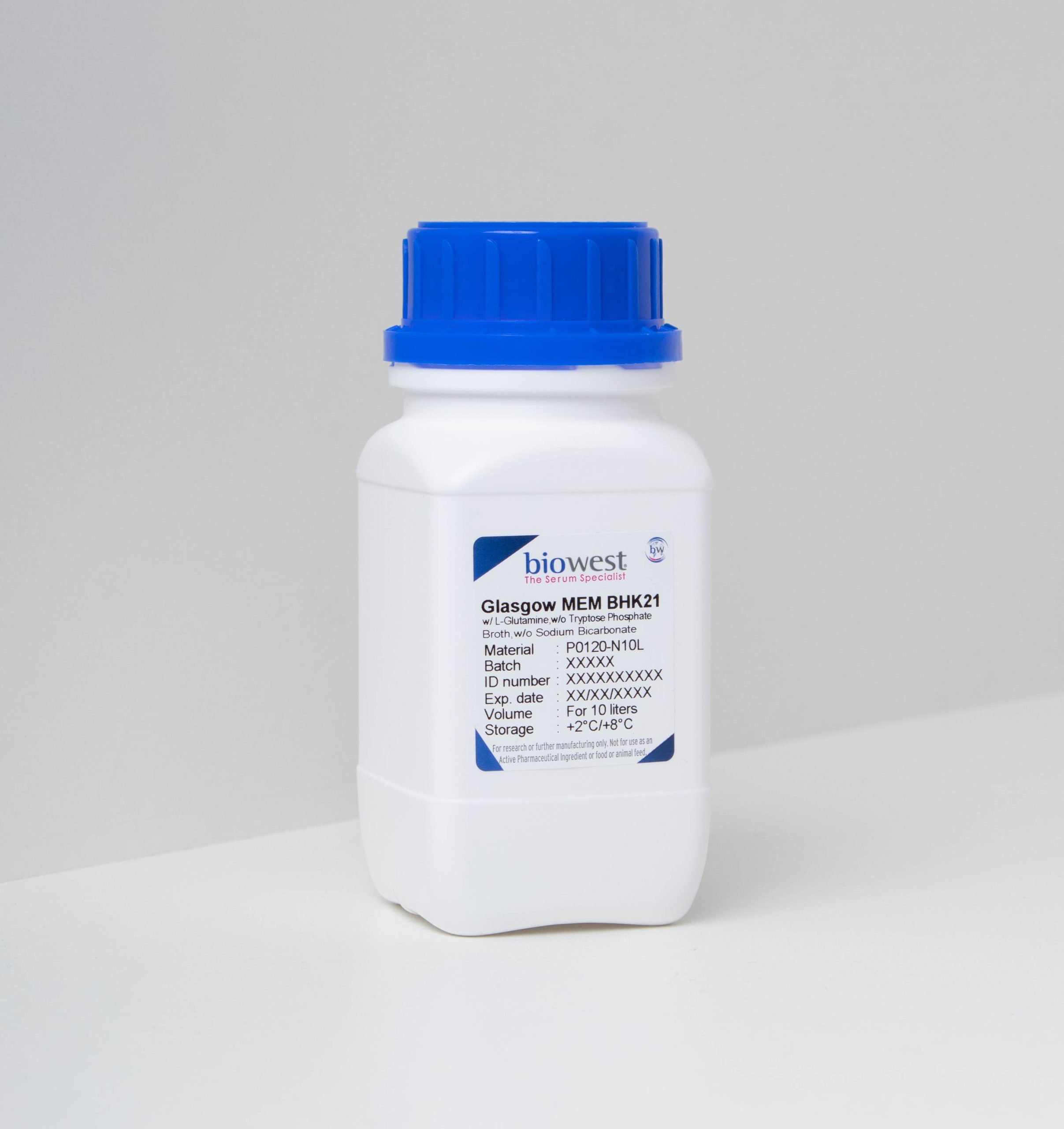 Glasgow MEM BHK 21 w/ L-Glutamine w/o Sodium Bicarbonate w/o Tryptose ...